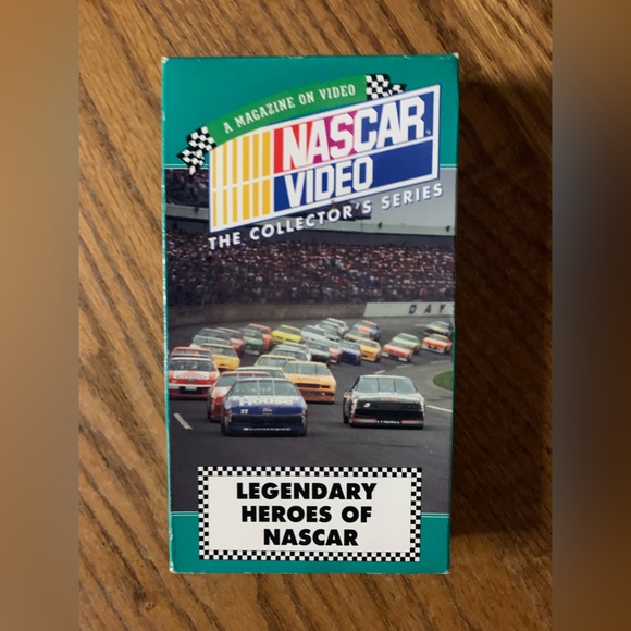 Media | Nascar Vhs Video Legendary Heros Of Nascar | Poshmark